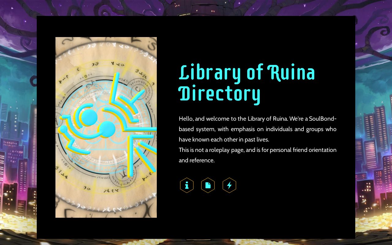 Library of Ruina Directory